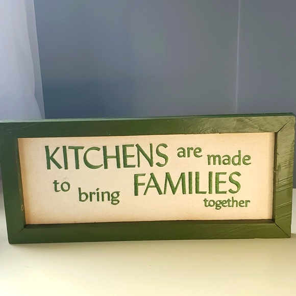 at home | Accents | Kitchen Decorative Sign | Poshmark